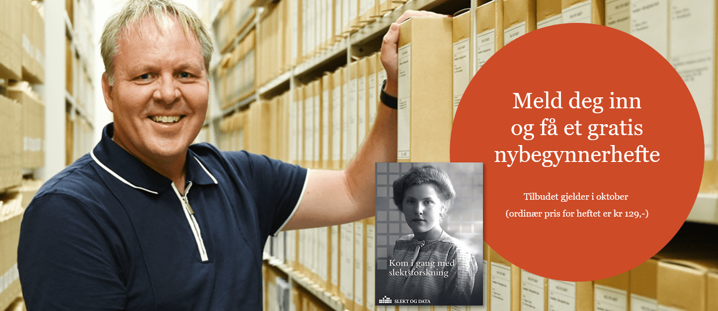 Nybegynnertips til slektsforskning | Slekt og Data